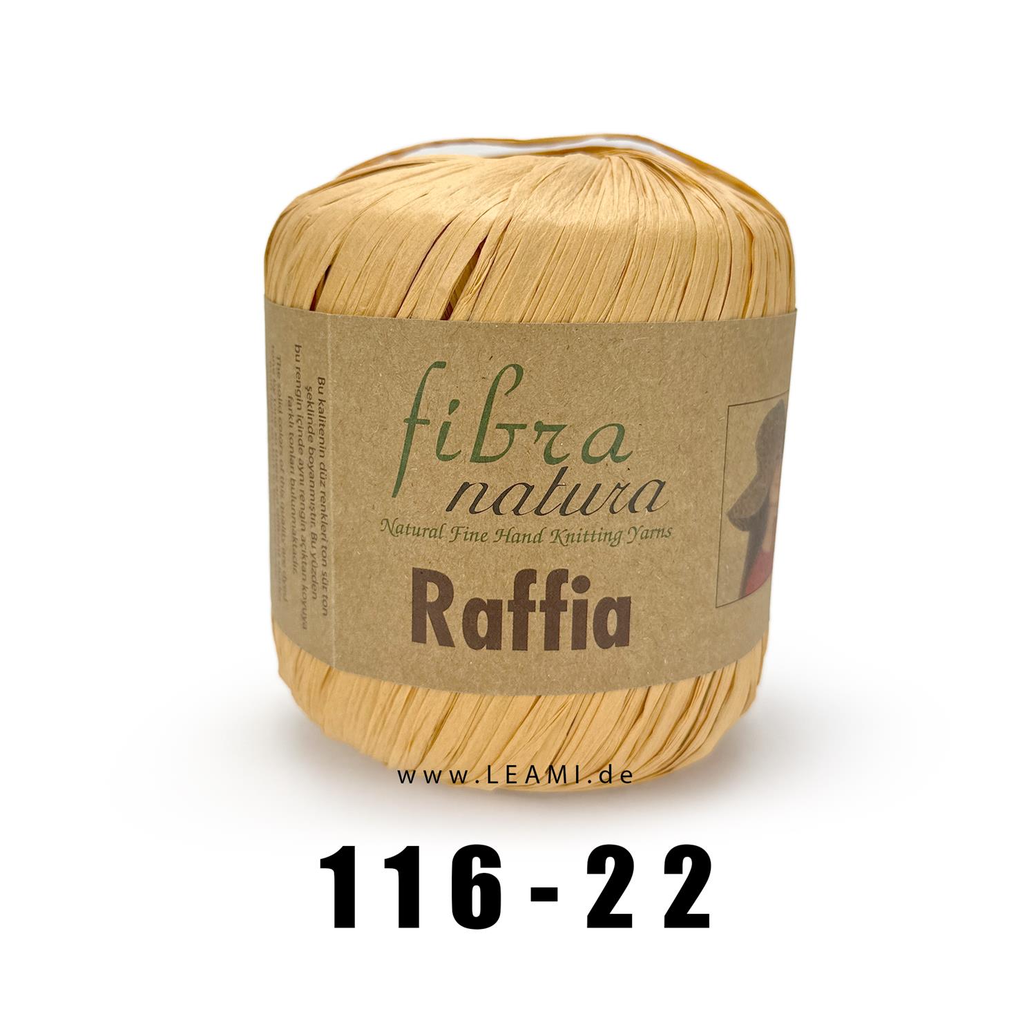 Himalaya Fibra Natura Raffia (40g/90m) 100% Zellulose | 116-22 | A-1516 ...